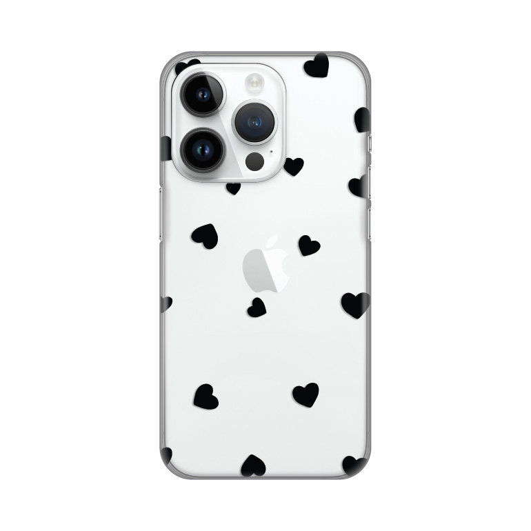 Maska(futrola) Silikonska Print Skin za iPhone 14 Pro 6.1 Hearts