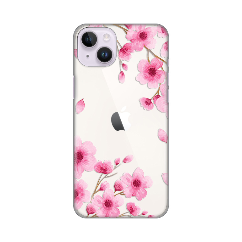 Maska(futrola) Silikonska Print Skin za iPhone 14 Plus 6.7 Rose flowers