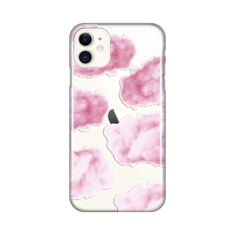 Maska(futrola) Silikonska Print Skin za iPhone 11 6.1 Pink Clouds