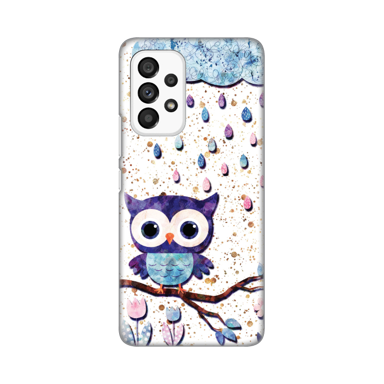 Maska Silikonska Print Skin za Samsung A536B Galaxy A53 5G Owl