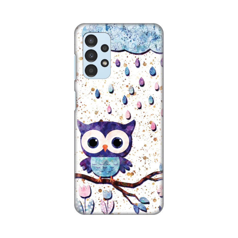 Maska(futrola) Silikonska Print Skin za Samsung A135F Galaxy A13 4G Owl