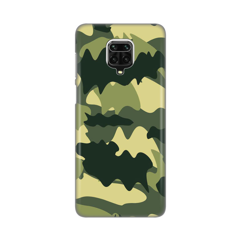 Maska(futrola) Silikonska Print Skin za Xiaomi Redmi Note 9 Pro/Note 9 Pro Max/Note 9S Army