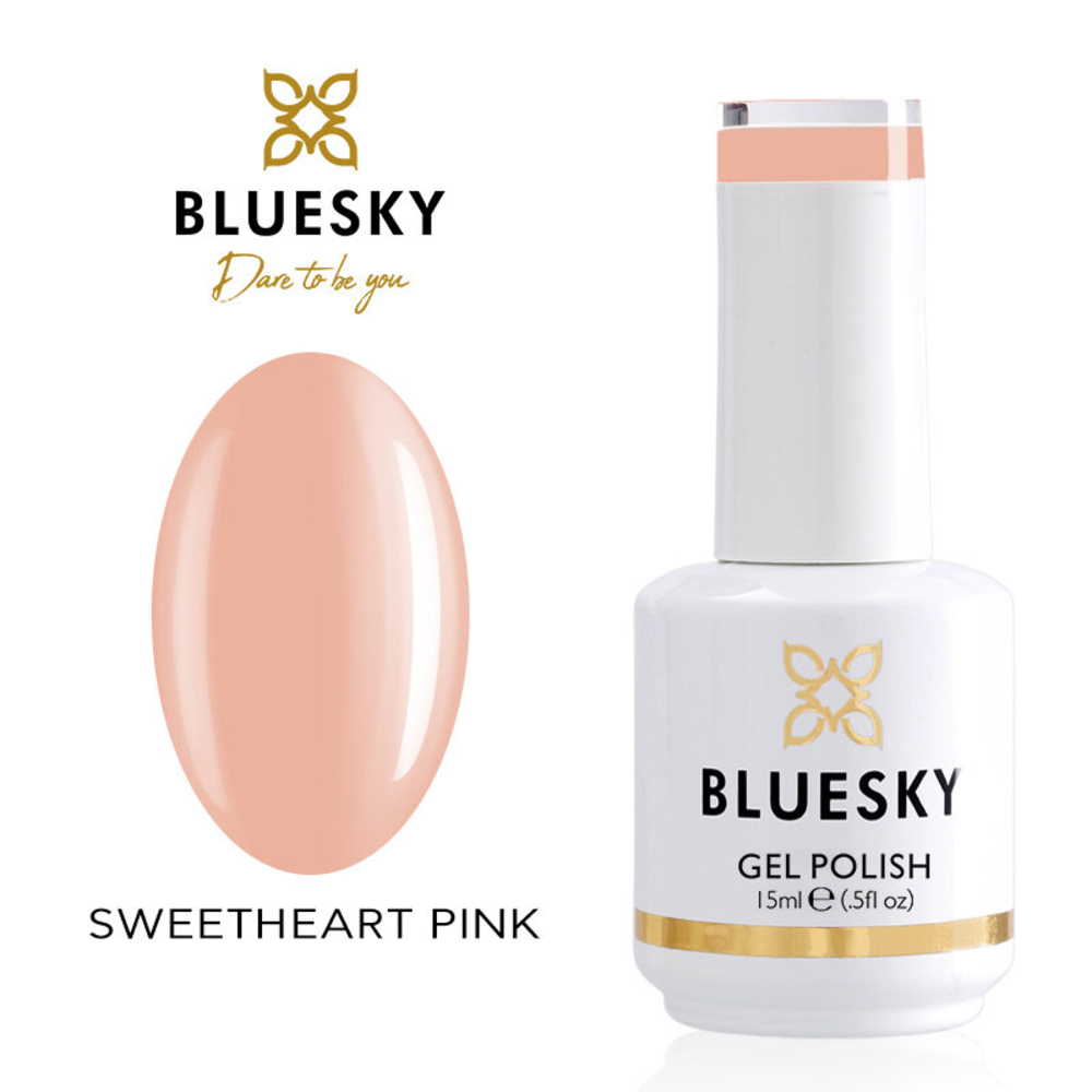 Gel Polish Bluesky 15ML SWEETHEART PINK