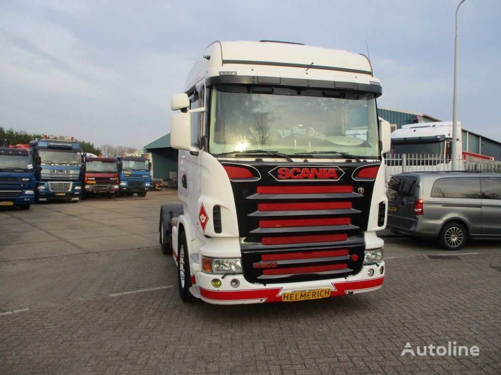 Scania R500 V8 R 500 V8 EURO 3 MANUALGEARBOX RETADER KIEPERHYDROLIEK tegljač