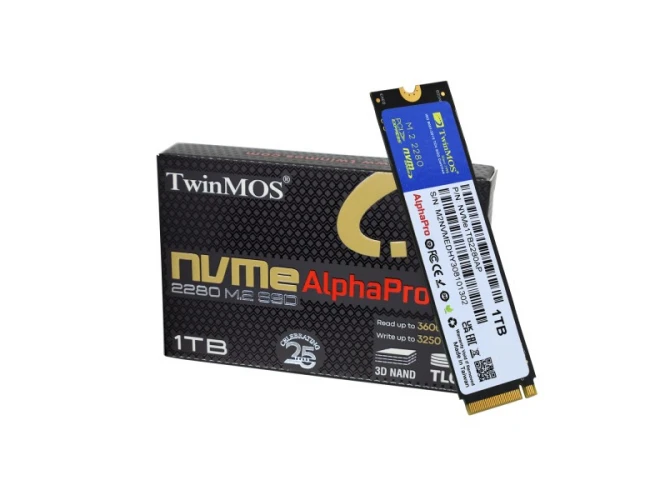 TwinMOS 2TB M.2 NVMe (NVMe2TB2280AP) SSD disk PCle 3.0
