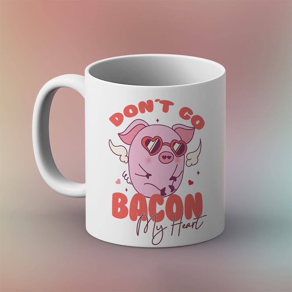DON’T GO BACON MY HEART ŠOLJA