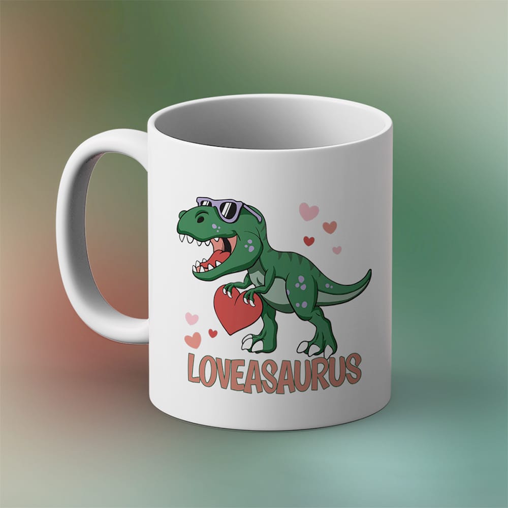 LOVEASAURUS ŠOLJA