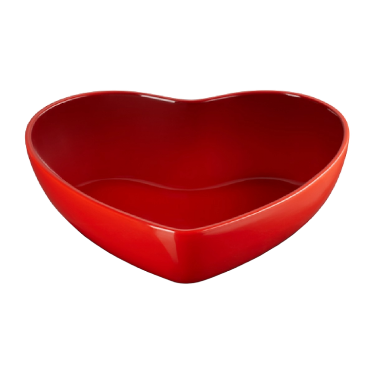 Le Creuset keramički duboki tanjir srce, 30 cm
