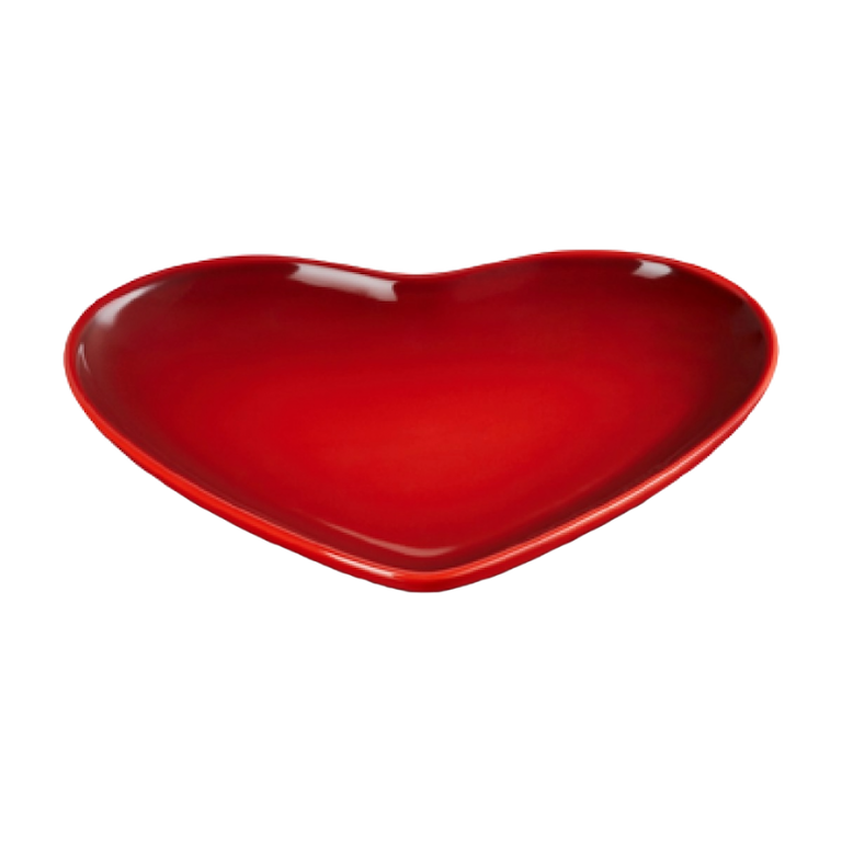Le Creuset keramički tanjir srce, 23 cm