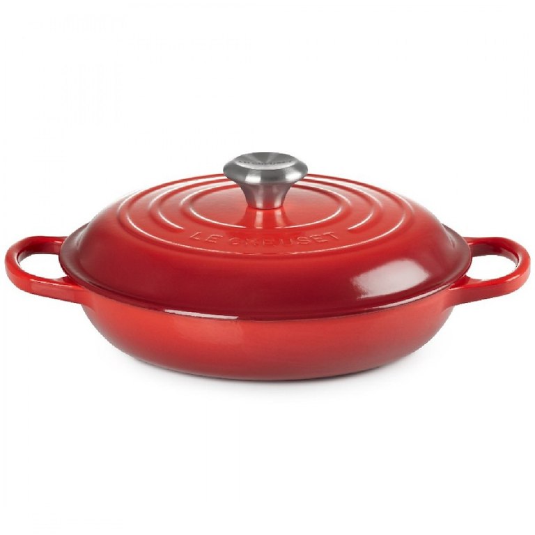 Le Creuset okrugla plitka kaserola od livenog gvožđa, 30 cm, 3.5 l