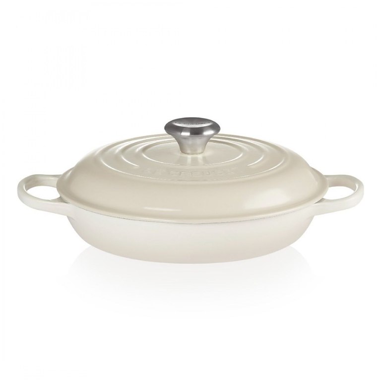 Le Creuset okrugla plitka kaserola od livenog gvožđa, 30 cm, 3.5 l