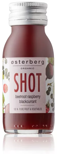 Østerberg ØSTERBERG SHOT - 100% prirodan sok od cvekle, maline i crne ribizle (12 x 60ml)
