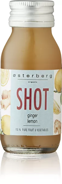 Østerberg ØSTERBERG SHOT - 100% prirodan sok od limuna i đumbira (12 x 60ml)