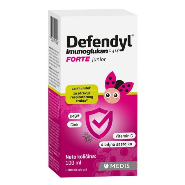Defendyl-Imunoglukan P4H® Forte Junior sirup 100ml