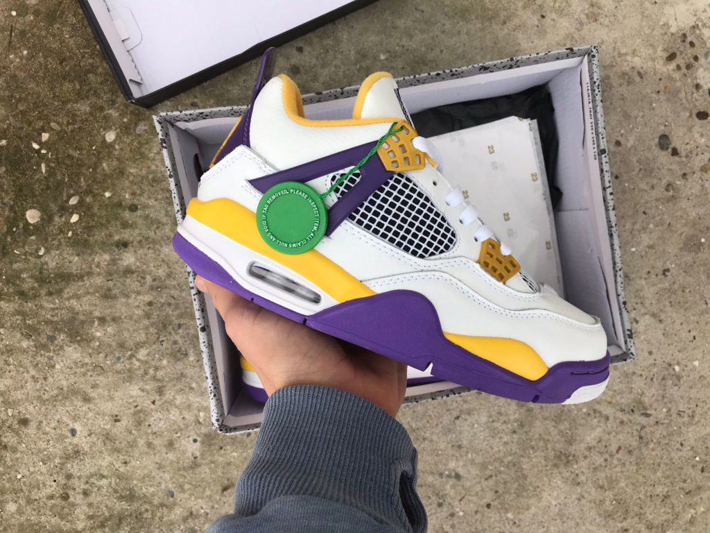 Nike Air Jordan 4 Lakers