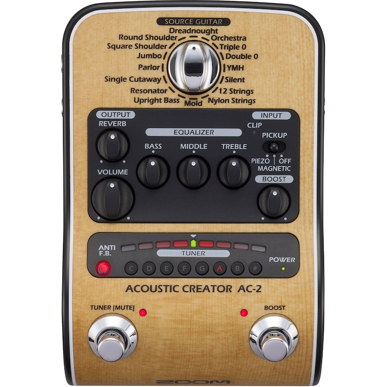 Zoom AC-2 - Direct Box za akustičnu gitaru