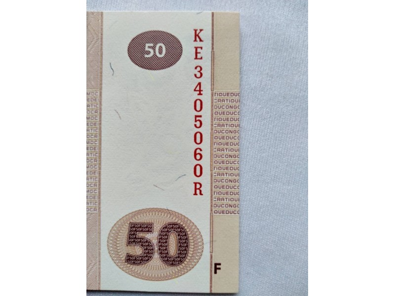 Kongo 50 funti,2013 god.UNC,lep broj