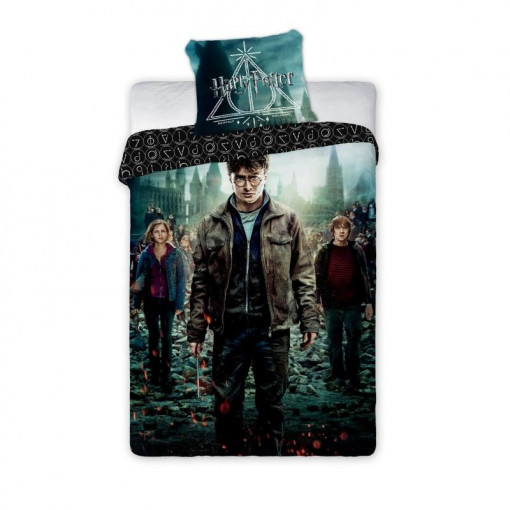 Posteljina za decu Harry Potter 2 160x200+70x80cm