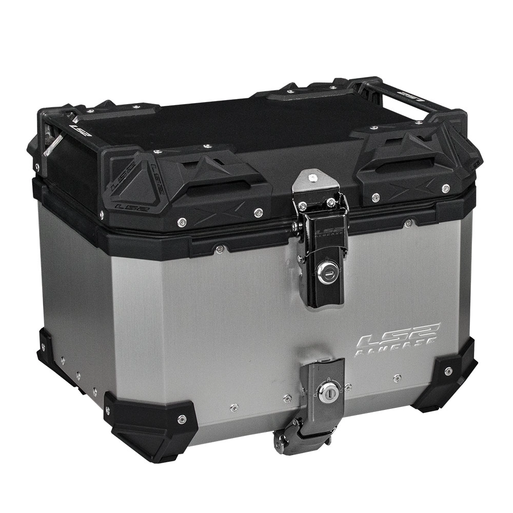 Kofer za motor LS2 aluminijumski sivi 35L
