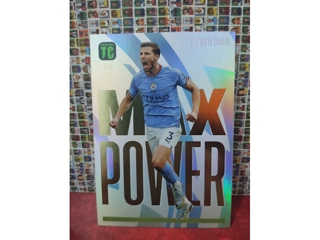 Panini 2023 Top Class Max Power Ruben Dias Br.176