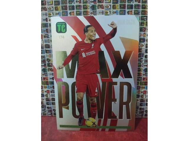 Panini 2023 Top Class Max Power Van Dijk Br.174