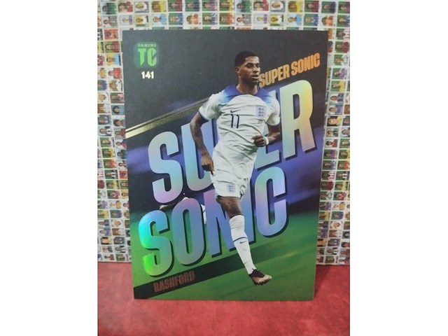 Panini 2023 Top Class Super Sonic Rashford Br.141