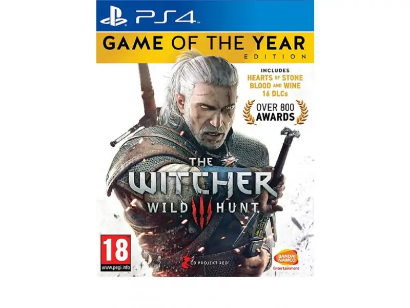 CD PROJECT RED PS4 THE WITCHER 3 WILD HUNT GOTY