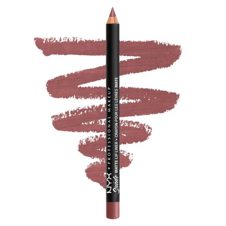 Olovka za usne NYX Professional Makeup Suede Matte Lip Liner SMLL 1g Whipped Caviar SMLL25