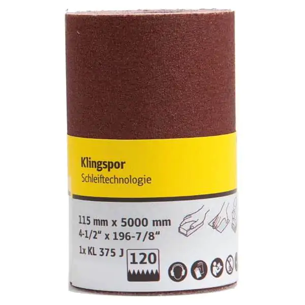 Brusni papir KL 375 J rolna 115mm x 50m 40 Grit Klingspor