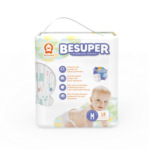 BeSuper Premium Pelene-Gaćice