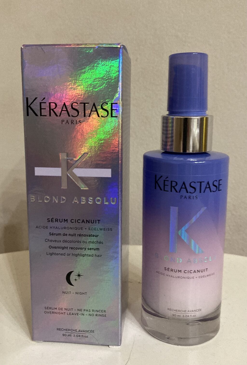 Kerastas noćni serum za oporavak plave kose, 90 ml