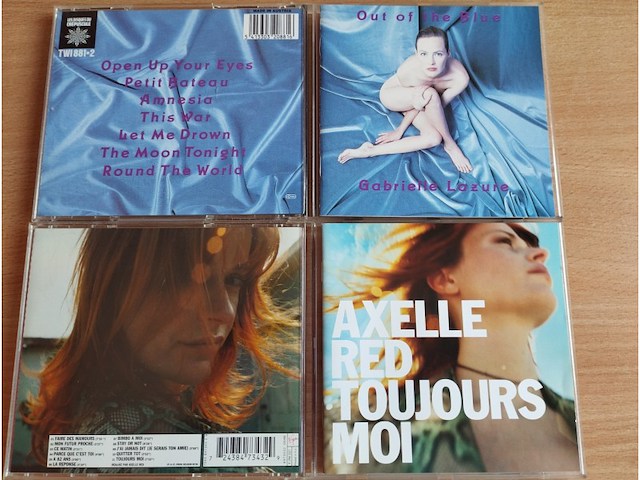 Gabrielle Lazure+AxelleRed-Out of the Blue+Toujours Moi