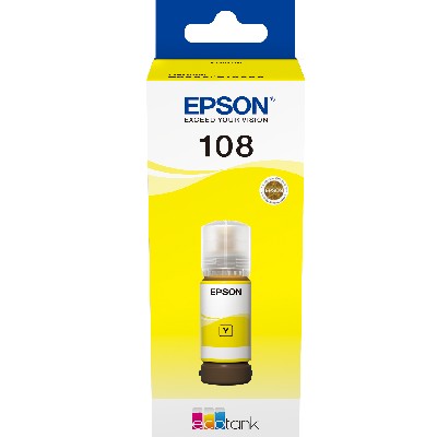 EPSON Ink 108 (C13T09C44A) Yellow