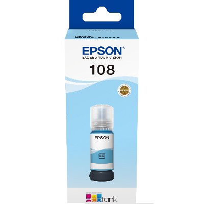 EPSON Ink 108 (C13T09C54A) Light Cyan
