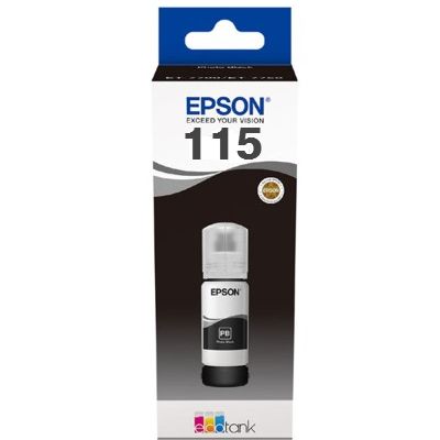 EPSON Ink (C13T07C14A) Pigment Black (115)