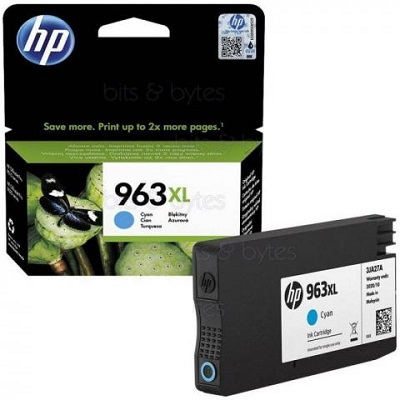 HP Ink (3JA27AE) Cyan (No.963XL)