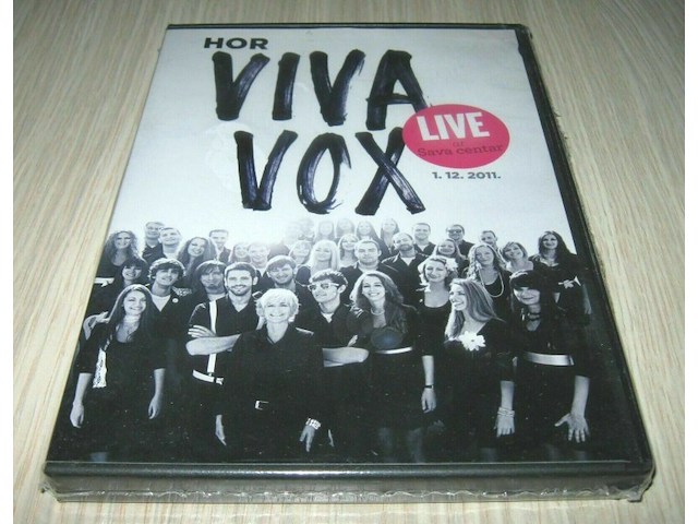 HOR VIVA VOX LIVE DVD KONCERT BEOGRAD 2011