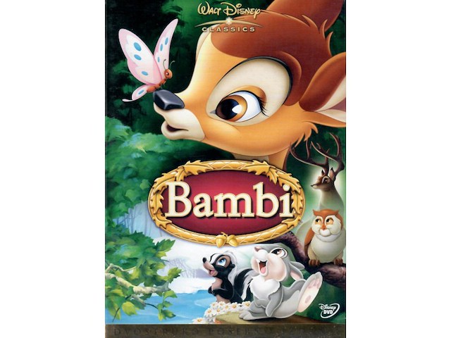 DVD DISNEY BAMBI SPECIAL EDITION 2 DISKA