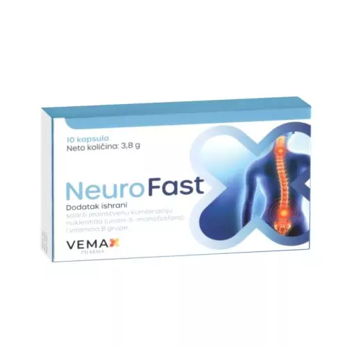 Vemax NeuroFast 10 kapsula