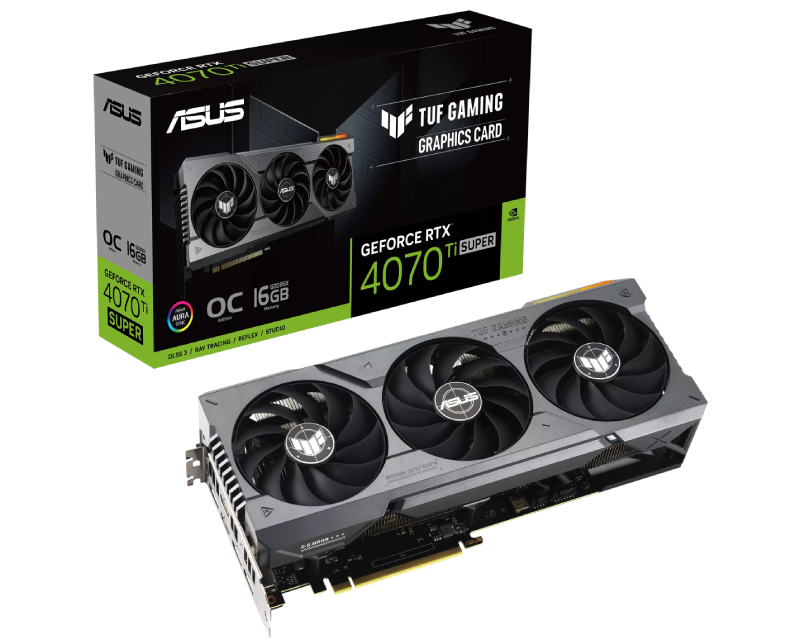 ASUS nVidia GeForce RTX 4070 Ti SUPER 16GB TUF-RTX4070TIS-O16G-GAMING grafička karta