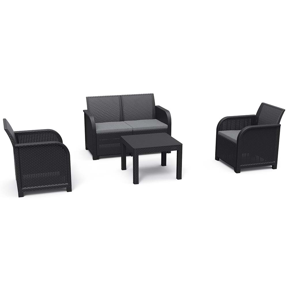 Baštenski set Rosalie 2 seater – grafit