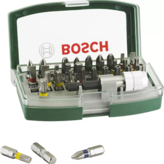 Bosch Akumulatorski odvrtač IXO V i set bitova – 32 kom, 06039A800S