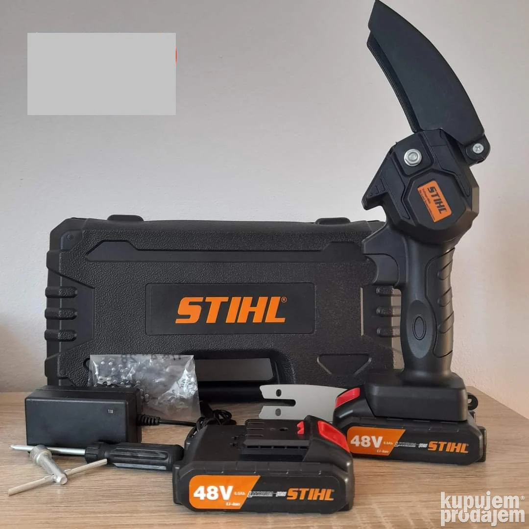 Aku ručna testera STIHL 48v + dve baterije Aku Testera - Aku ručna testera STIHL 48v + dve baterije Aku Testera