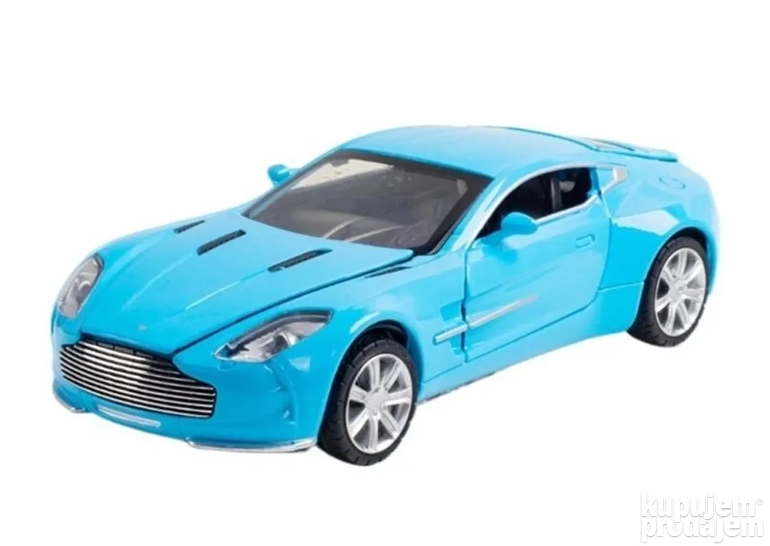 Aston martin one 77 metalni muzički autić 2K24M133 - Aston martin one 77 metalni muzički autić 2K24M133