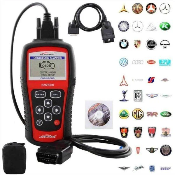 Autodijagnostika AUTO DIJAGNOSTIKA OBD 2 Konnwei KW808 - Autodijagnostika AUTO DIJAGNOSTIKA OBD 2 Konnwei KW808