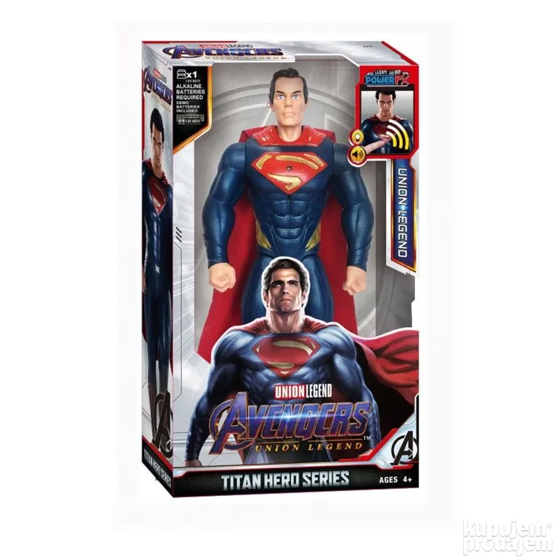 Avengers Supermen Muzicka Igracka 25 CM - Avengers Supermen Muzicka Igracka 25 CM