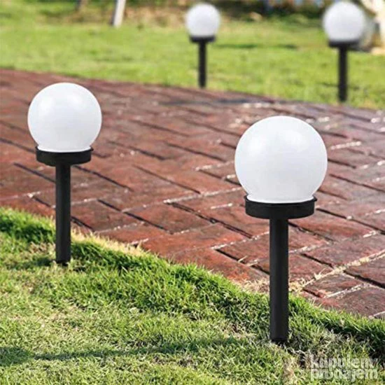 Baštenski set od 4 solarne led lampe za dvoriste - Baštenski set od 4 solarne led lampe za dvoriste