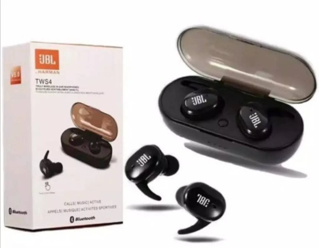 Bluetooth bežične slušalice TWS 4 crne - Bluetooth bežične slušalice TWS 4 crne