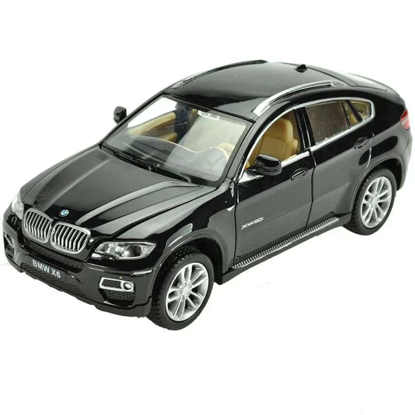 Bmw X6 Metalni-Muzicki crni 1/32 - Bmw X6 Metalni-Muzicki crni 1/32