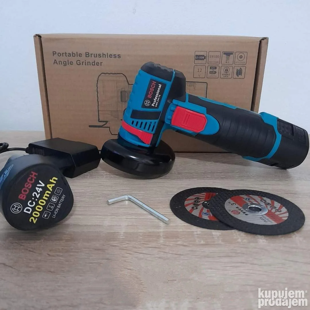 Bosch Mini aku brusilica + 2 baterije 12V - Bosch Mini aku brusilica + 2 baterije 12V